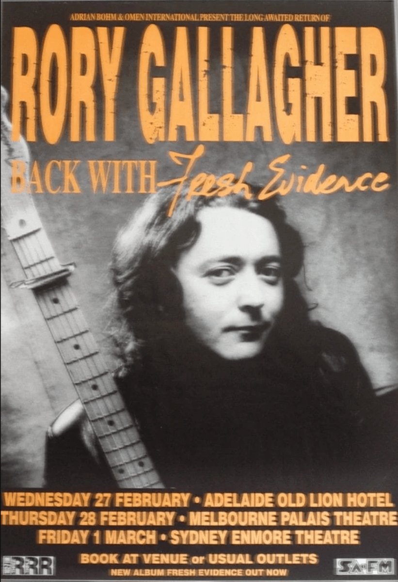 Rewriting Rory #11 Part 2: 'The Vasco da Gama of Rock': Rory's Last ...